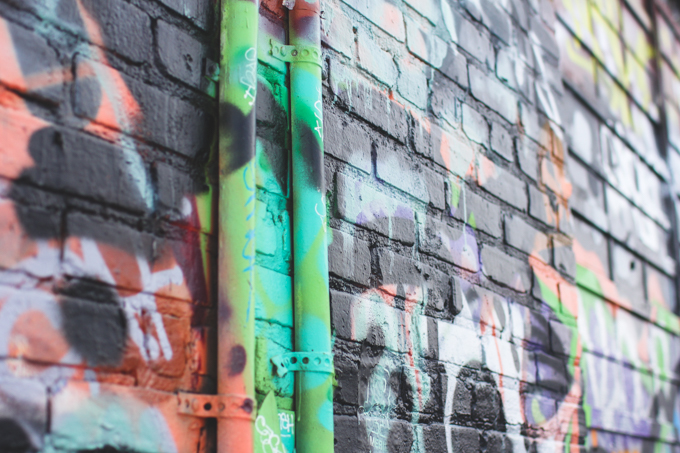 Baltimore's Graffiti Alley - THE DAINTY SQUID